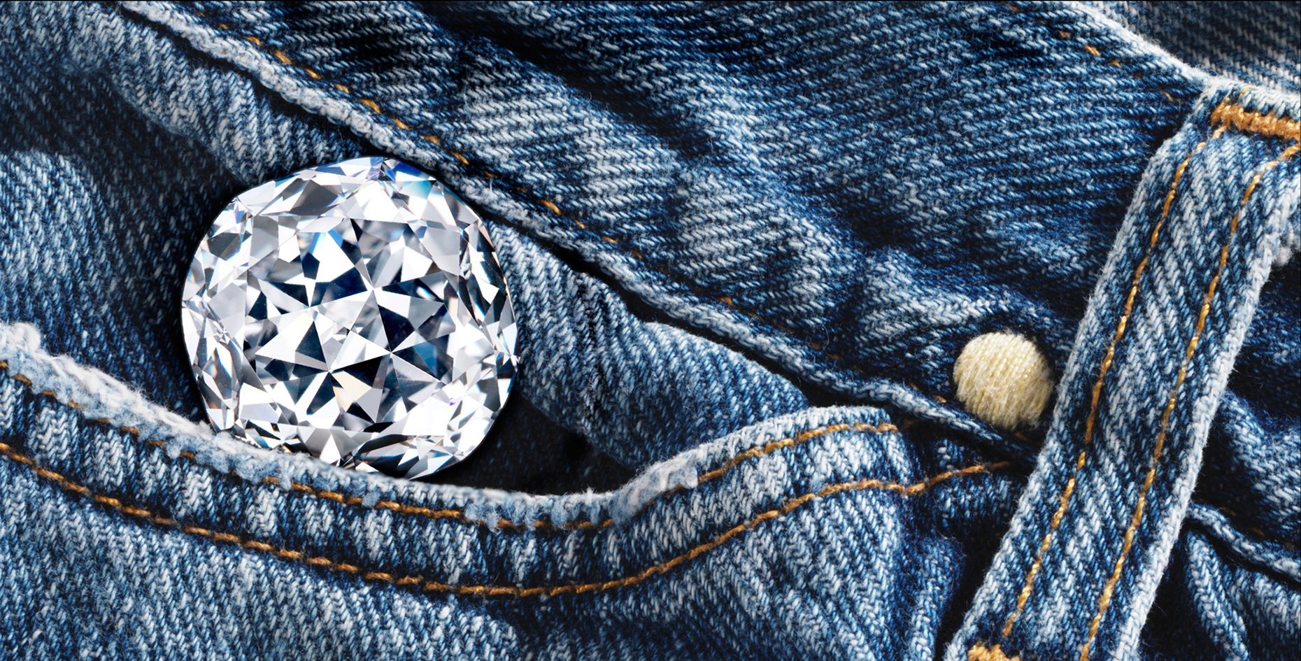 Diamond in Blue Jeans pocket